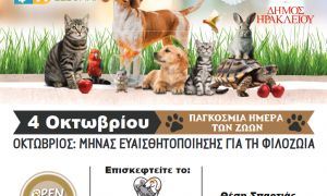 4ης Οκτωβρίου, Παγκόσμια Ημέρα των Ζώων - Open Days στο Κυνοκομείο ...