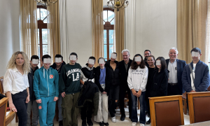 Συνάντηση του Δημάρχου Ηρακλείου με τους μαθητές του 8ου Γυμνασίου ...
